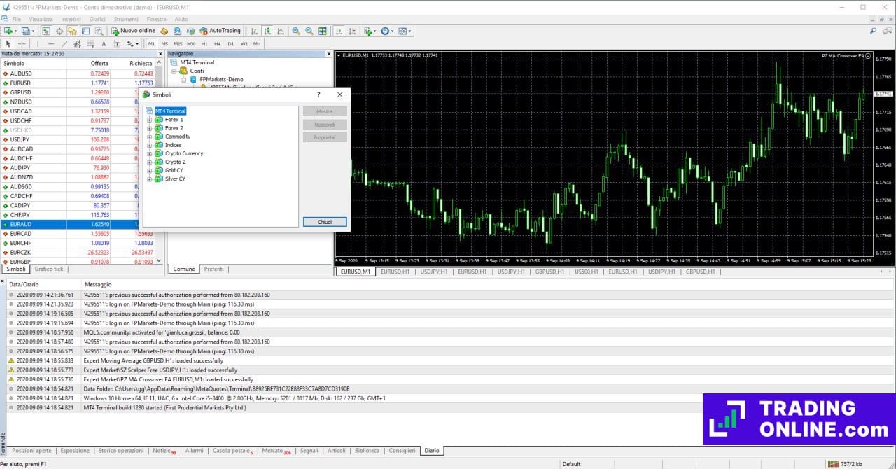 Migliori Trading Online Demo con Iscrizione Gratis o Senza Registrazione