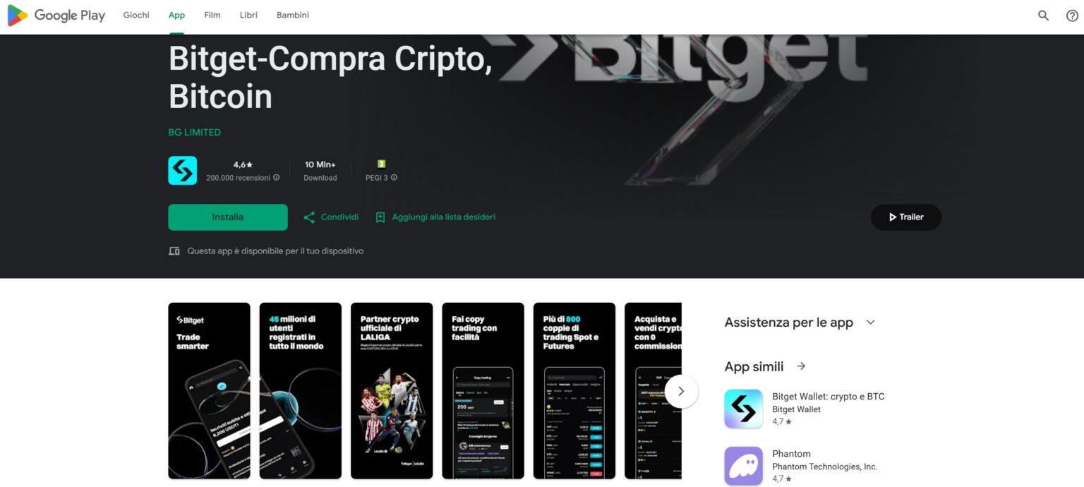Bitget: Recensione Ufficiale e Opinioni 2025
